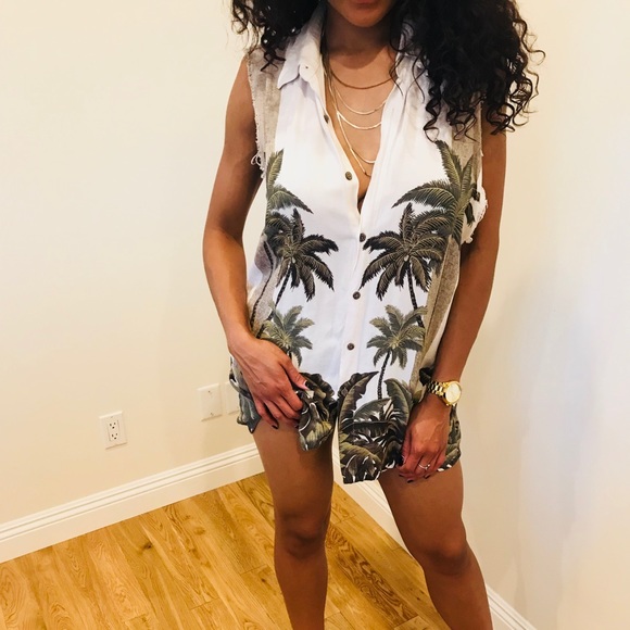 Dresses | Palm Tree Sleeveless Topdress | Poshmark